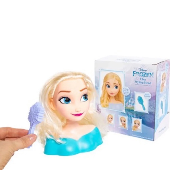 Disney | Other | New Disney Frozen Elsa Styling Head | Poshmark